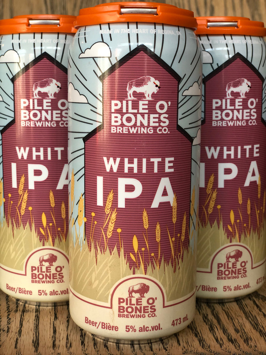 PILE O' BONES WHITE IPA (4 x 473ml) – Scarth St. Liquor